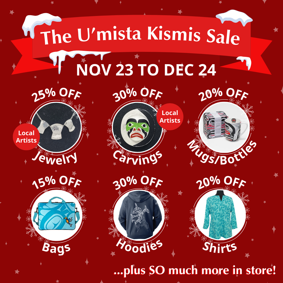 Kismas Sale 2024 – U'mista Cultural Centre