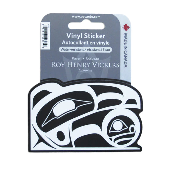 Roy Henry Vickers Raven Vinyl Sticker – U'mista Cultural Centre