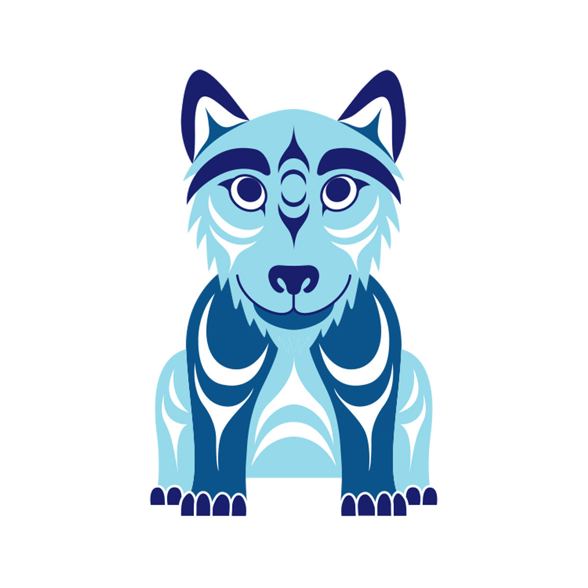 Tattoo - Wolf by Simone Diamond – U'mista Cultural Centre